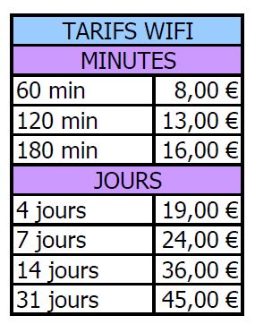 tarif WIFI | UnSimpleClic