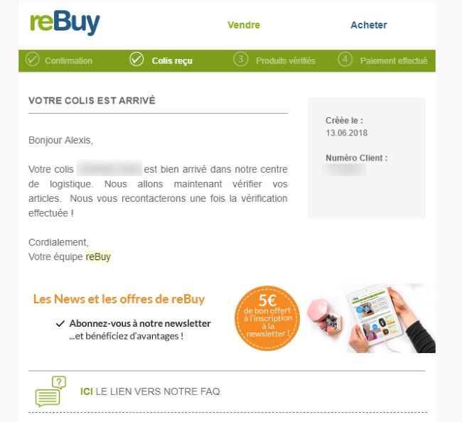 Mon expérience avec reBuy, une plateforme d'achat et de vente de ...