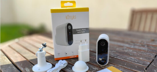 Camini Air : la nouvelle caméra d'exterieur de Konyks [Test] - UnSimpleClic